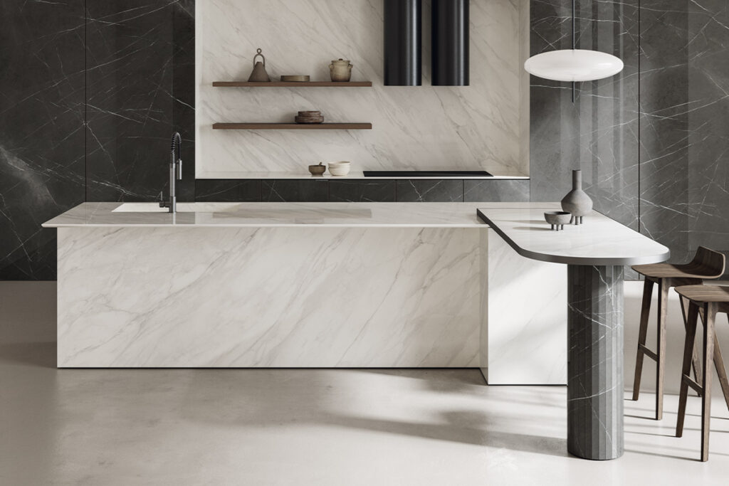 Top cucina in grès porcellanato: vantaggi, design e scelta ideale ...